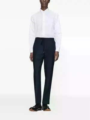 MAISON MARGIELA Virgin Wool Straight-leg Trousers