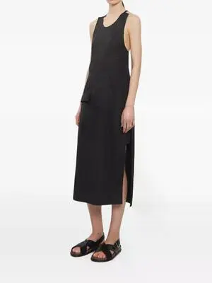 RIER Cotton-poplin Apron Dress