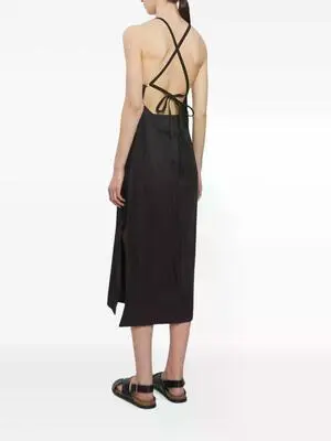 RIER Cotton-poplin Apron Dress
