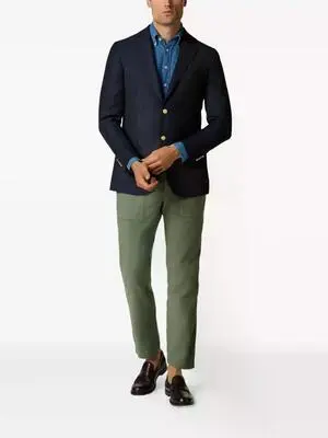 Brooks Brothers Virgin-wool Hopsack Blazer