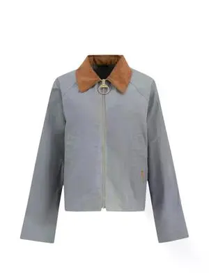 Barbour Catlin Corduroy-collar Jacket - Grey