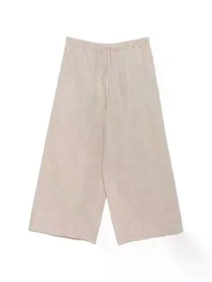 TOTEME Summer Drawstring Palazzo Pants