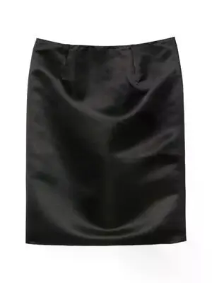 TOTEME Duchess Midi Pencil Skirt - Black