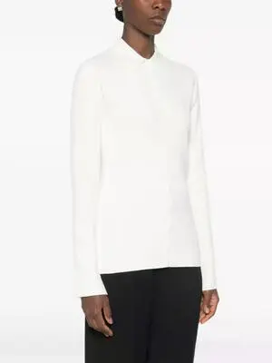 TOTEME Compact-knit Buttoned Cardigan