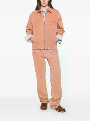 Études Studio Frayed-edge Bootcut Jeans