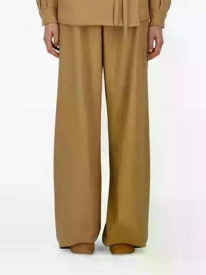 Herno Virgin Wool Trousers - Brown