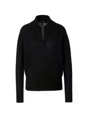 TOM FORD Spread-collar Sweater - Black