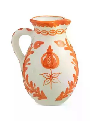 J-LINE Granada Floral-print Jug - Neutrals