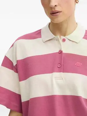 Munthe Baelfire Striped Short-sleeved Polo Shirt