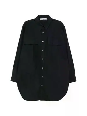 Études Studio Chest-pocket Long-sleeve Shirt - Black