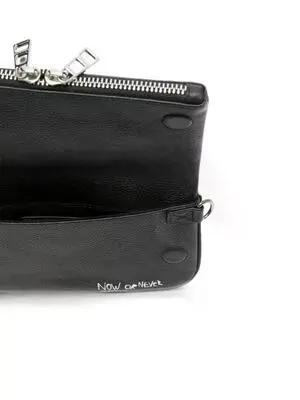 Zadig&Voltaire Mini Rock Graffiti-print Clutch Bag