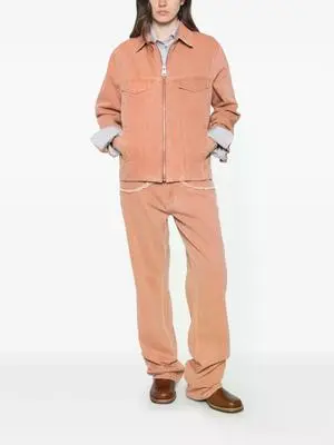 Études Studio Zip-up Slim-fit Denim Jacket