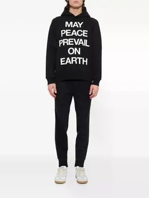 MASTERMIND WORLD Slogan-print Hoodie - Black