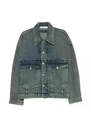 Études Studio Frayed-detail Denim Jacket