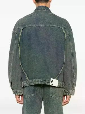 Études Studio Frayed-detail Denim Jacket