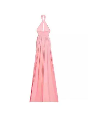 Elie Saab Draped Halter-neck Maxi Dress