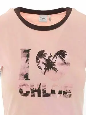 Chloé Logo-print Cotton T-shirt