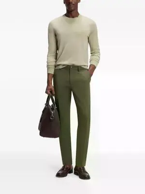 BOSS Welt-pockets Slim-fit Trousers - Green