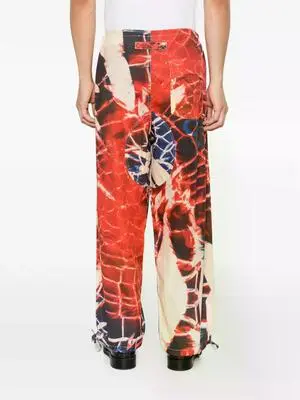 Études Studio Abstract Print Wide-leg Trousers