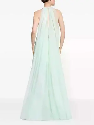 Elie Saab Halter-neck Maxi Dress