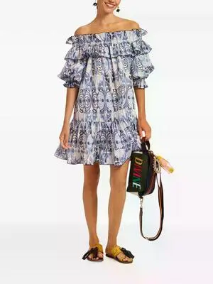 La DoubleJ Mini Breakfast Dress - Blue