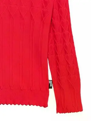 Moschino Scalloped-edge Sweater