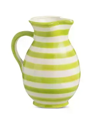 J-LINE Granada Striped Jug - Green