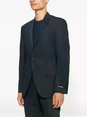 Karl Lagerfeld Single-breasted Notch-lapel Blazer