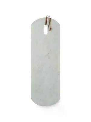 J-LINE Marble Rectangular Chopping Board - White