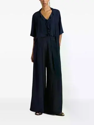 Momoni Aspen Pleated Palazzo Pants