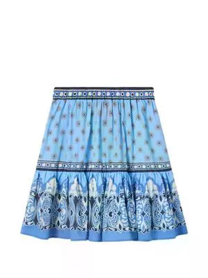 La DoubleJ Mini Big Skirt Cocoon Placée Print