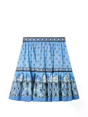 La DoubleJ Mini Big Skirt Cocoon Placée Print