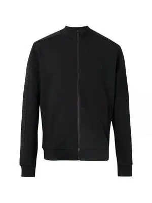 Karl Lagerfeld Logo-tape Zip-up Sweater
