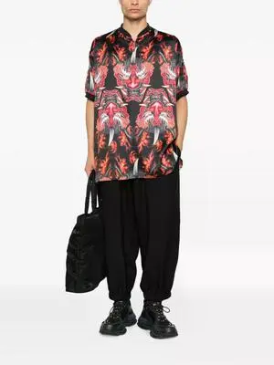 Y3 Graphic-print Short-sleeve Top
