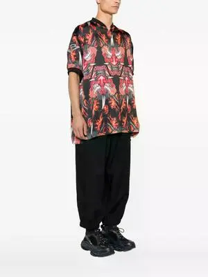 Y3 Graphic-print Short-sleeve Top