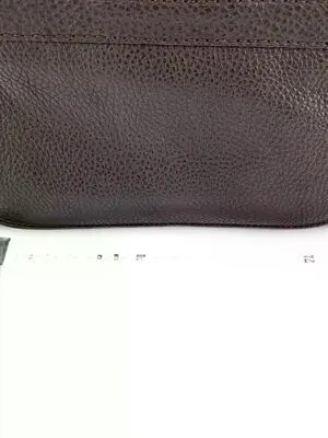 Burberry 1990-2000s Striped Buckled Shoulder Bag