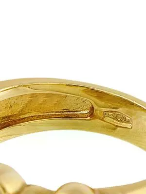 LB EXCLUSIVE Sapphire And Diamond Ring In Polished 18k Yellow