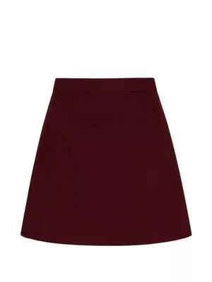 Azeeza Blair A-line Mini Skirt - Red