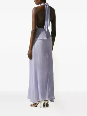 BAOBAB Pleated Maxi Dress - Purple
