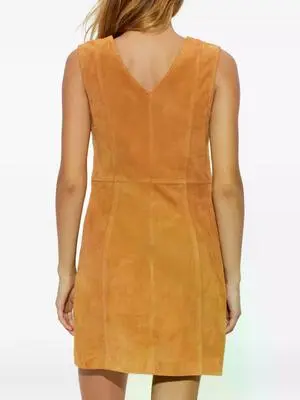 Ulla Johnson Horsebit-detail Leather Dress