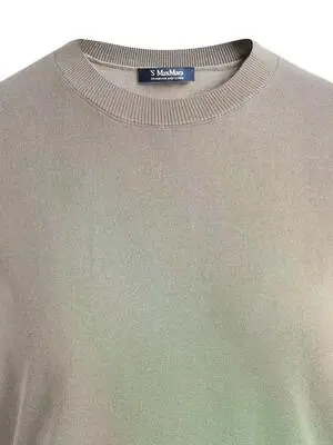 Max Mara Short Sleeve Knit T-shirt - Neutrals