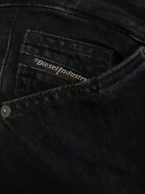 DIESEL® Pleated Denim Shorts