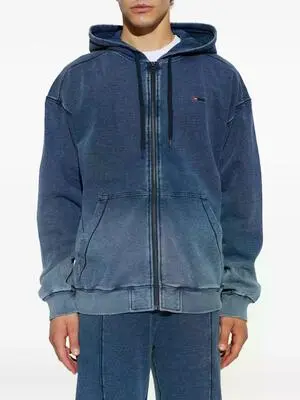 DIESEL® Faded Zip-up Hoodie