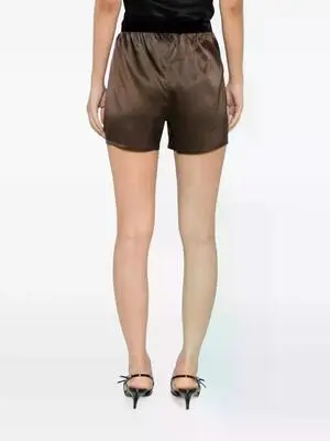 TOM FORD Satin Side-slit Shorts