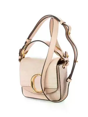 Chloé Croc-effect Tote Bag - Neutrals
