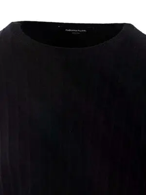 Fabiana Filippi Ribbed Drop Shoulder Sweater