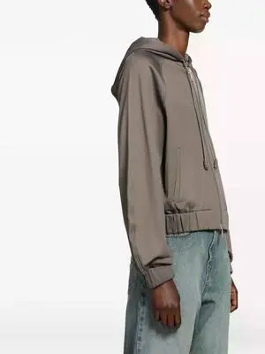 Moncler Zip-up Fleece Hoodie
