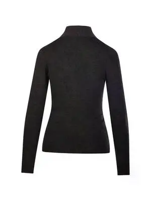 P.a.r.o.s.h Ribbed-knit Tie-neck Sweater