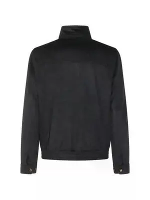 Brunello Cucinelli Button-collar Zip-up Jacket