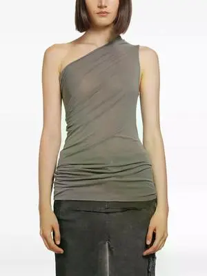 Rick Owens Tower Athena One-shoulder Top - Grey